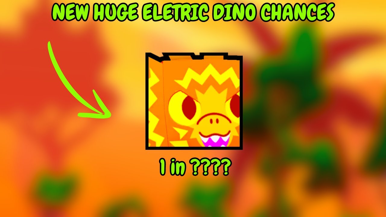 *NEW* Huge eletric dino chances and variants - YouTube