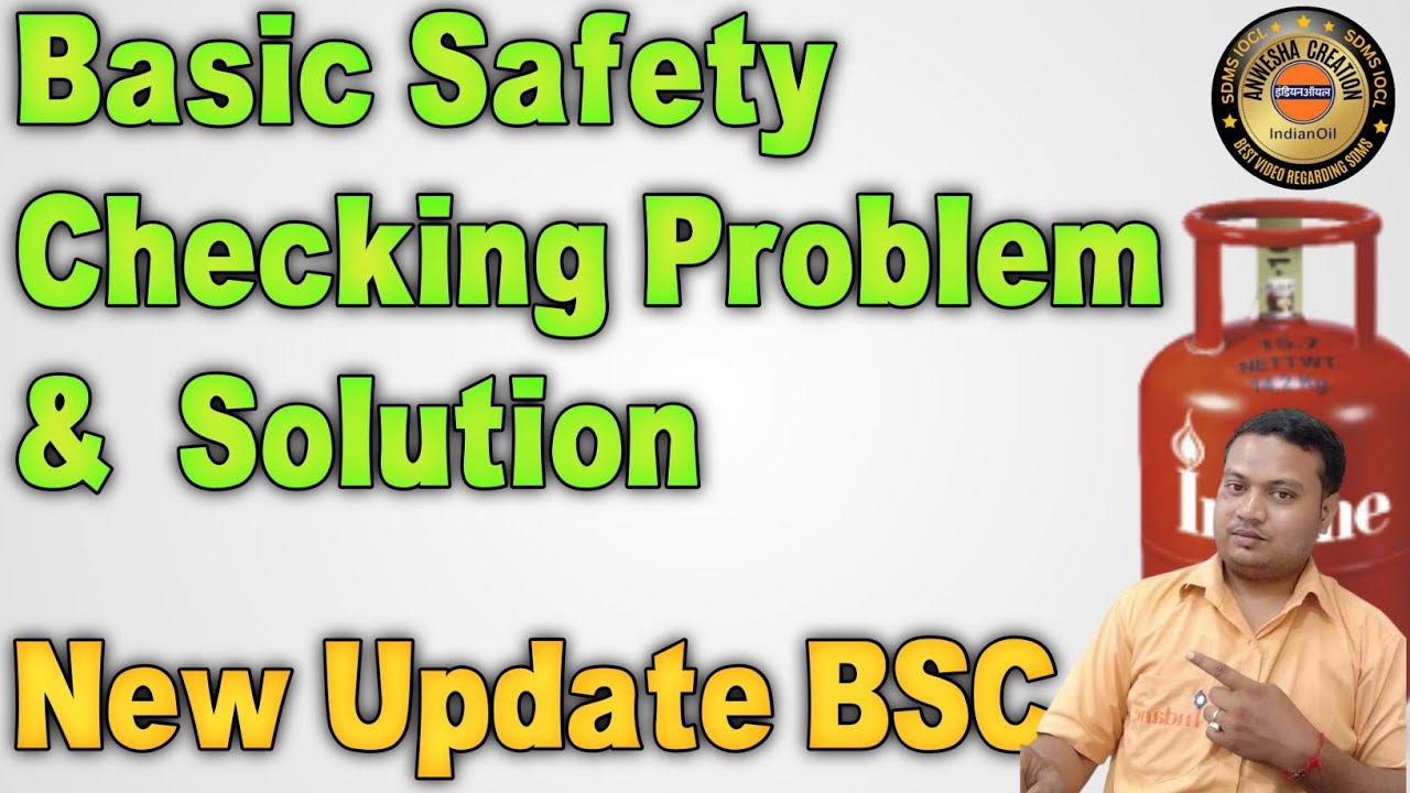 Basic Safety Check Problem & Solution in SDMS || Safety Checklist Kaise ...