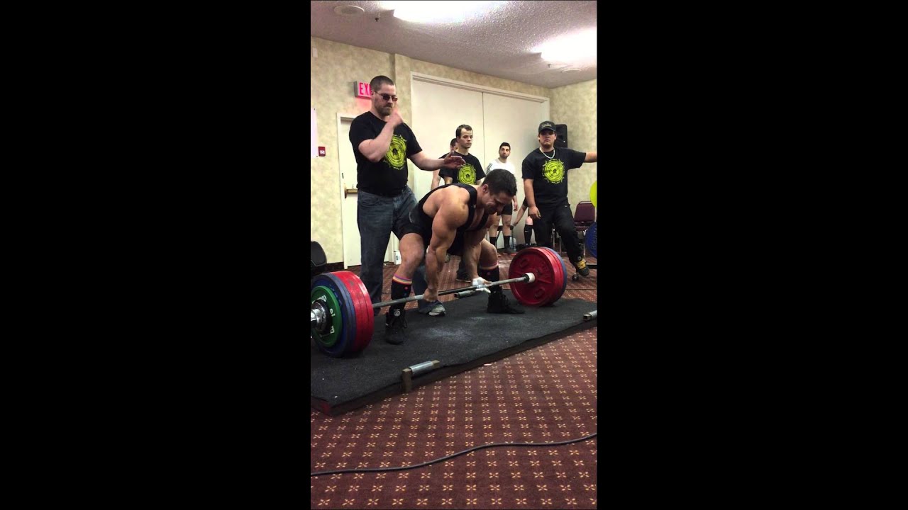 Greg Doucette IFBB PRO RAW Deadlift 623 lbs without training and ...