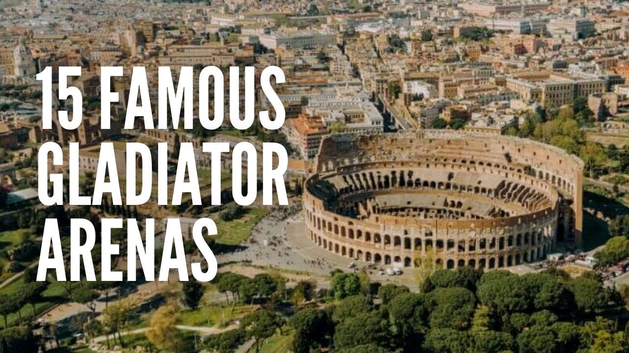 15 Famous Gladiator Arenas That You Can Still See Today - YouTube