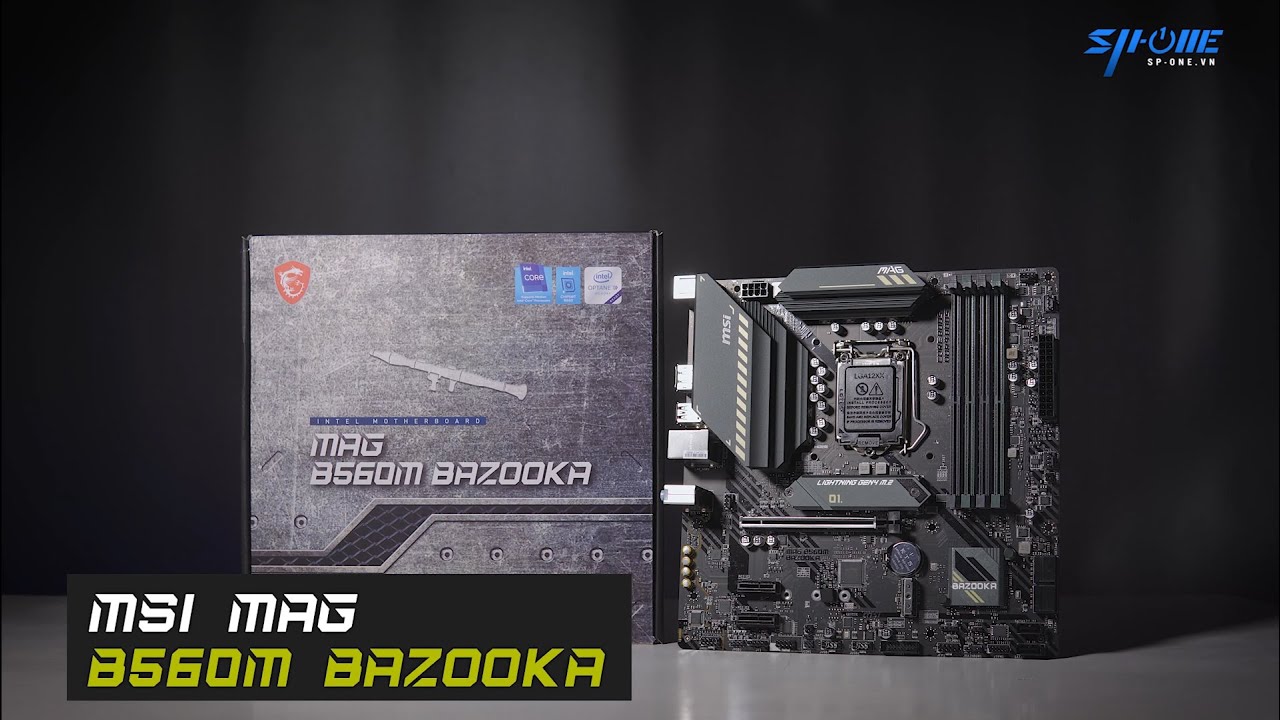 MSI B560M Bazooka | Mainboard Bền Bỉ, Mạnh Mẽ cho PC Gaming - YouTube