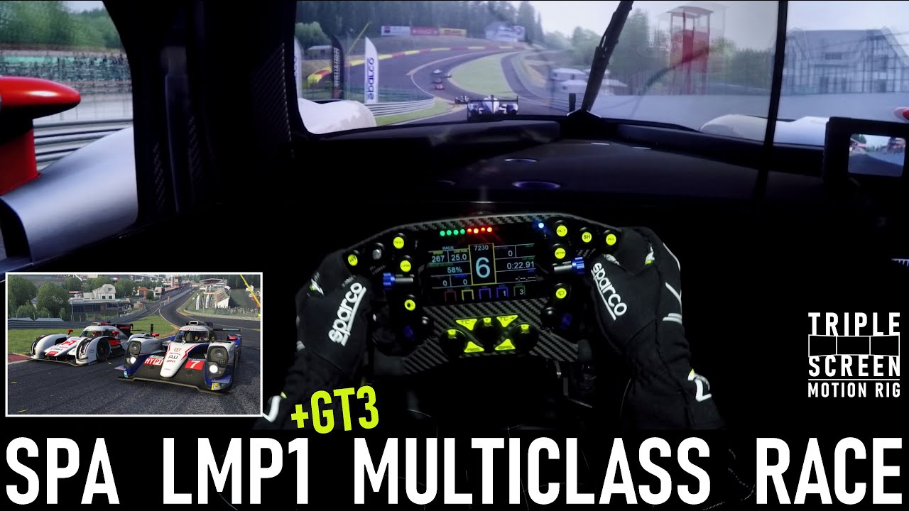 Toyota LMP1 Multiclass Visor Cam Onboard at Spa | Surviving the ...