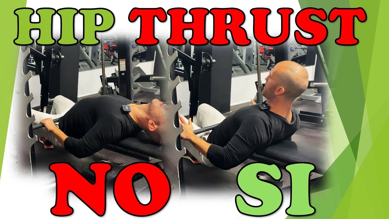 HIP THRUST en Multipower Ejercicio para GLÚTEOS REDONDOS - YouTube