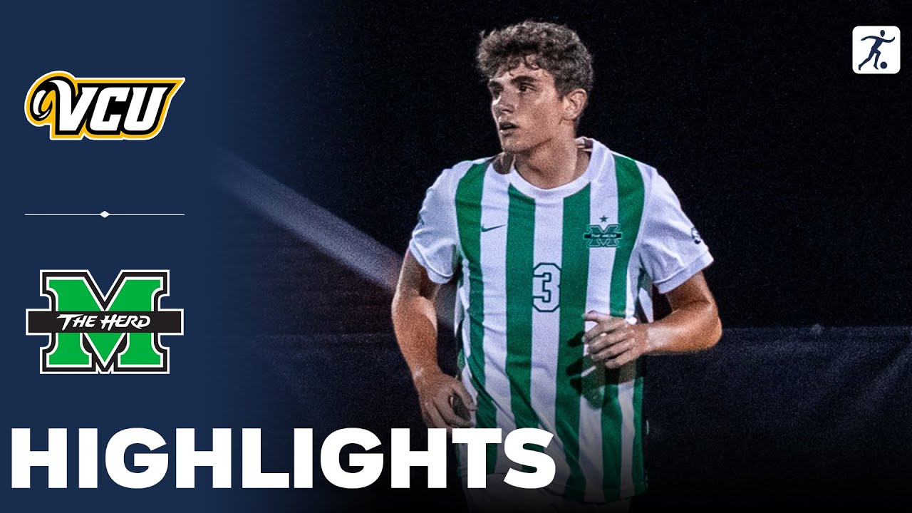 VCU vs Marshall | NCAA College Soccer | Highlights - September 24, 2025 ...