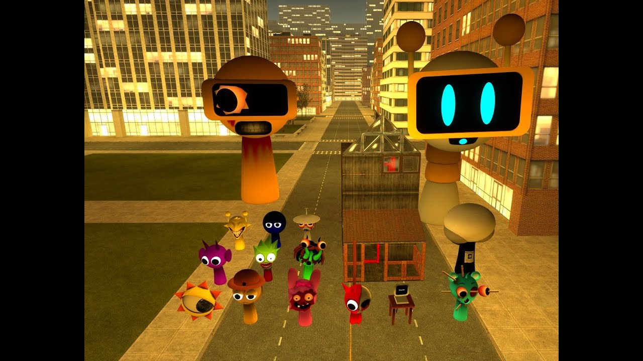 SPRUNKI HORROR MODS NEXTBOT ATTACK l Garry's mod - YouTube