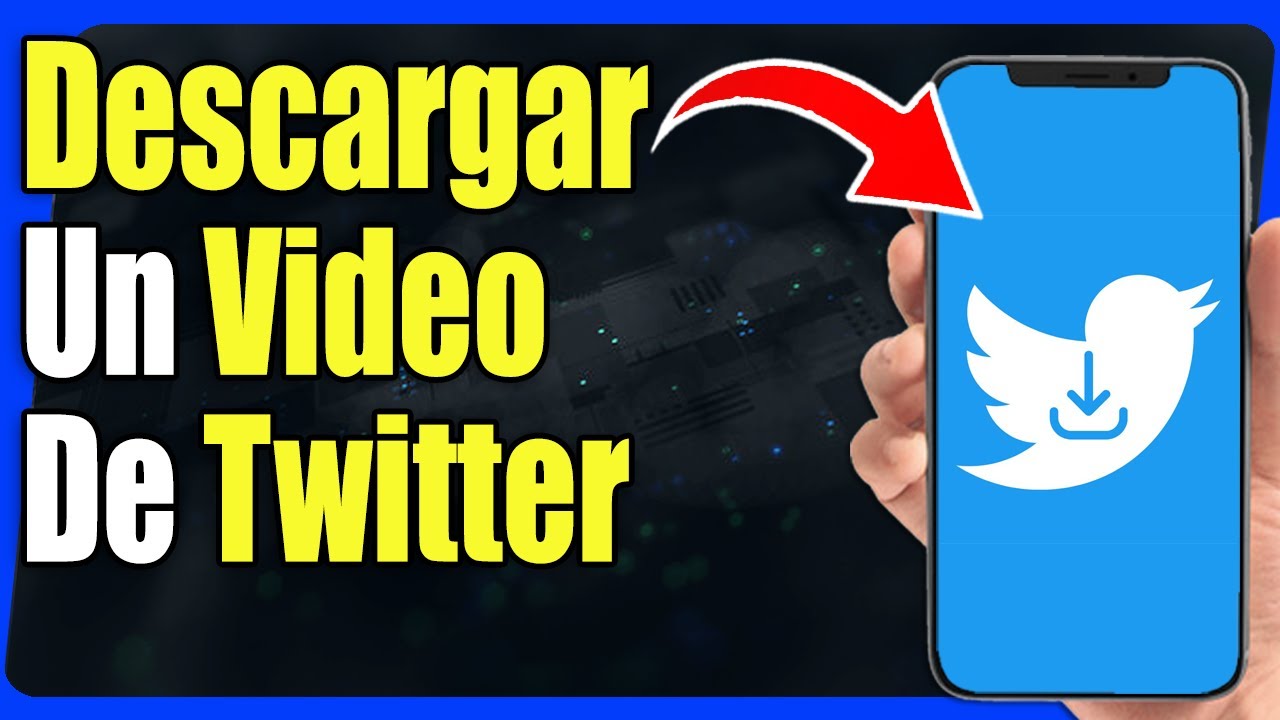Como Descargar Videos De Twitter - YouTube