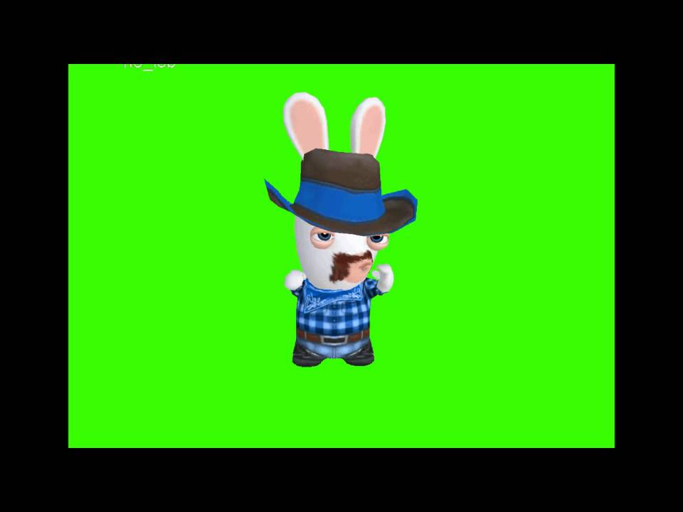 Raving Rabbids: Travel in Time Animation - Cowboy - YouTube