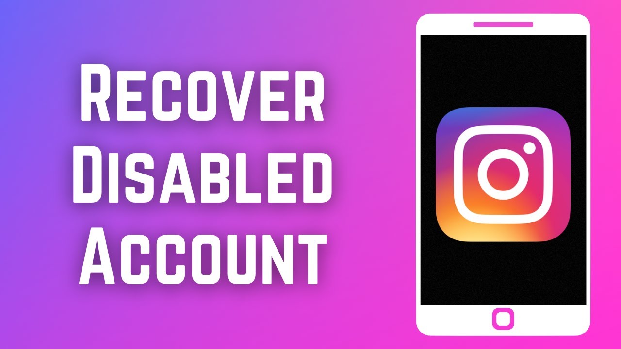 How to Recover Disabled Instagram Account [Reactivate] - Instagram ...
