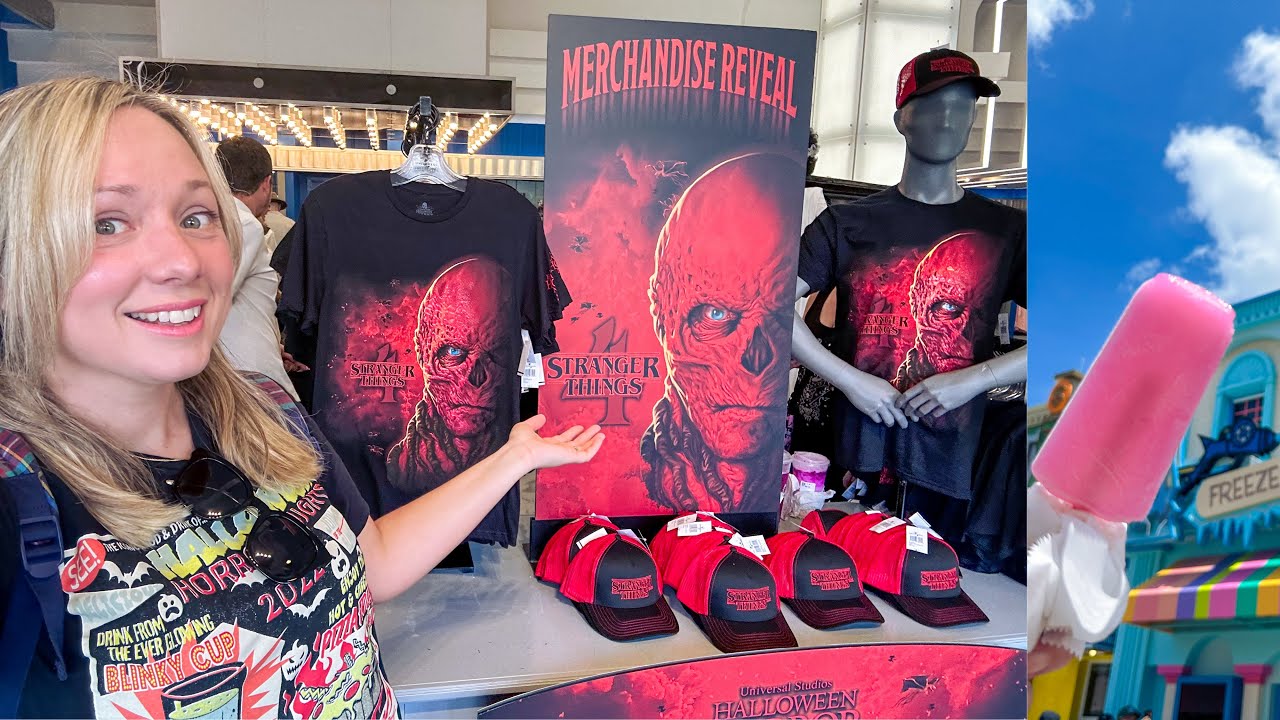 HHN 2023 Stranger Things Announced! New Merch & FIRST Scare Zone ...