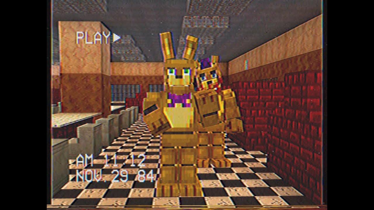 new_ beginnings.mp4 [FNAF/VHS] In Minecraft - YouTube