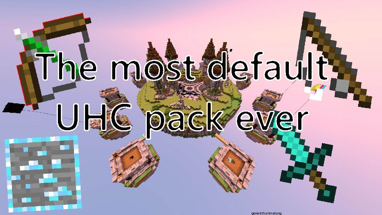 The most default UHC pack ever release (1.7-1.9) - YouTube