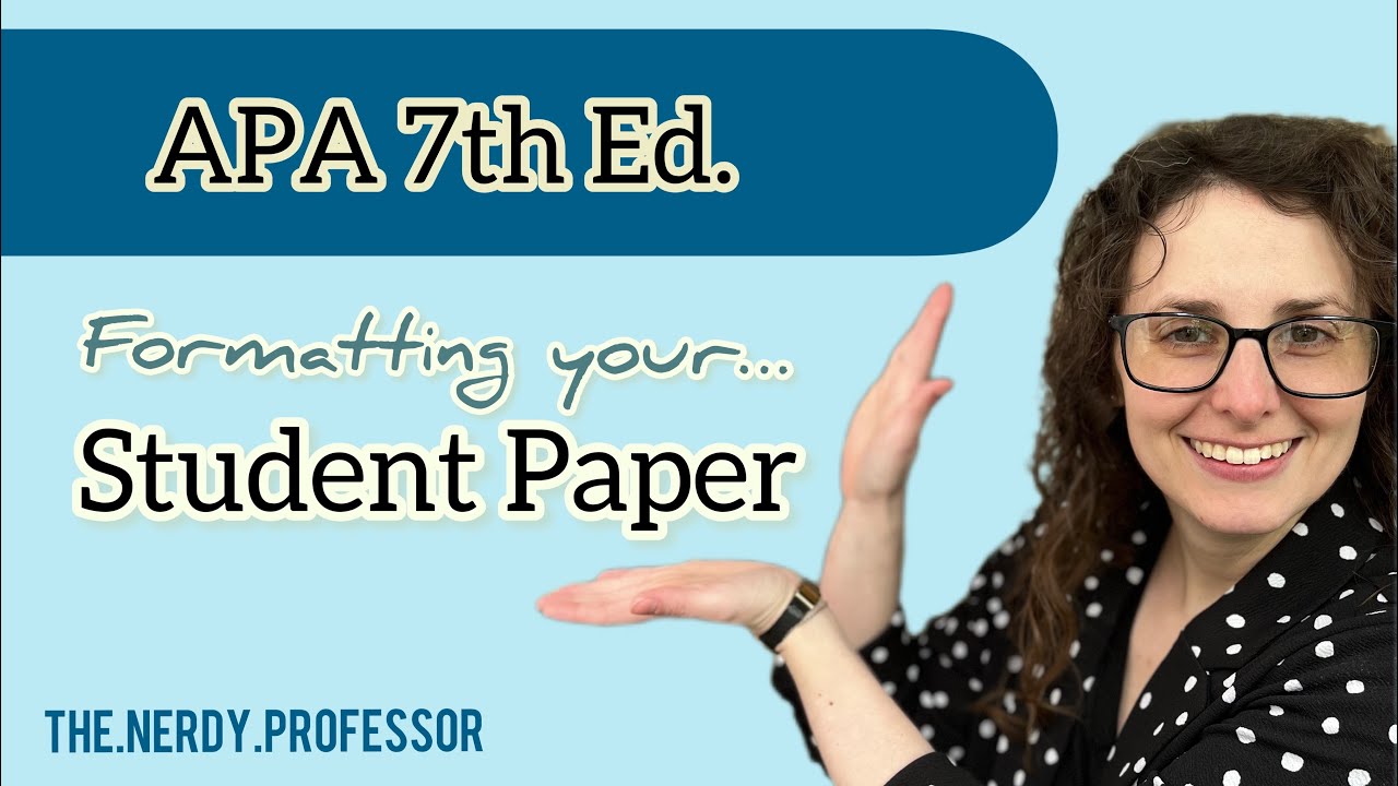 A quick guide for the perfect APA title, main body and reference page ...