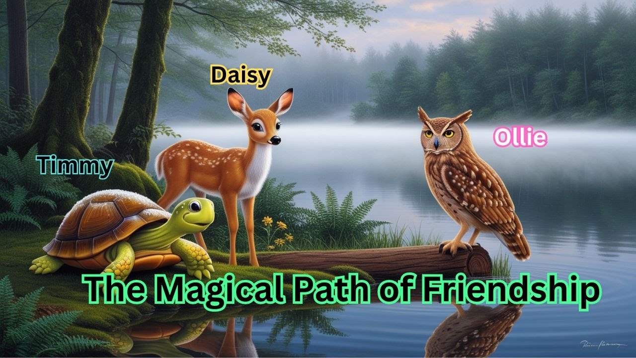 The Magical Path of Friendship|Animated Moral Cartoons Video for Kids ...