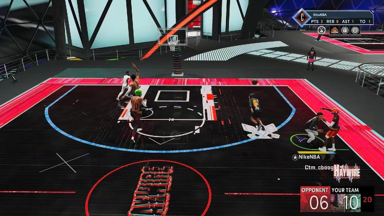 NBA 2K22 Lol 4 point Alley oop - YouTube