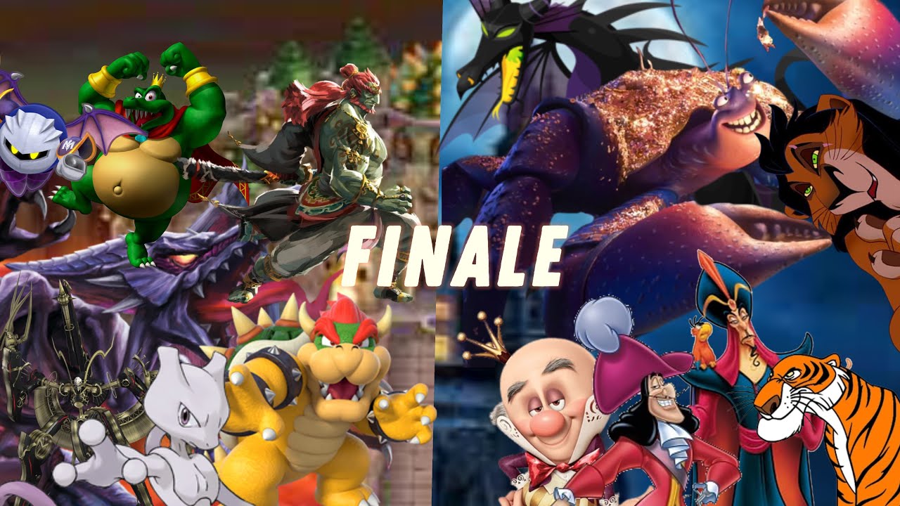 Disney vs Nintendo villains finale - YouTube