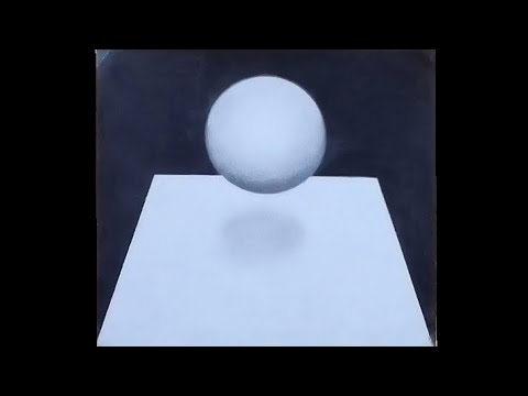 Sketching of a 3D ball with it's shadow | How to make easily. - YouTube