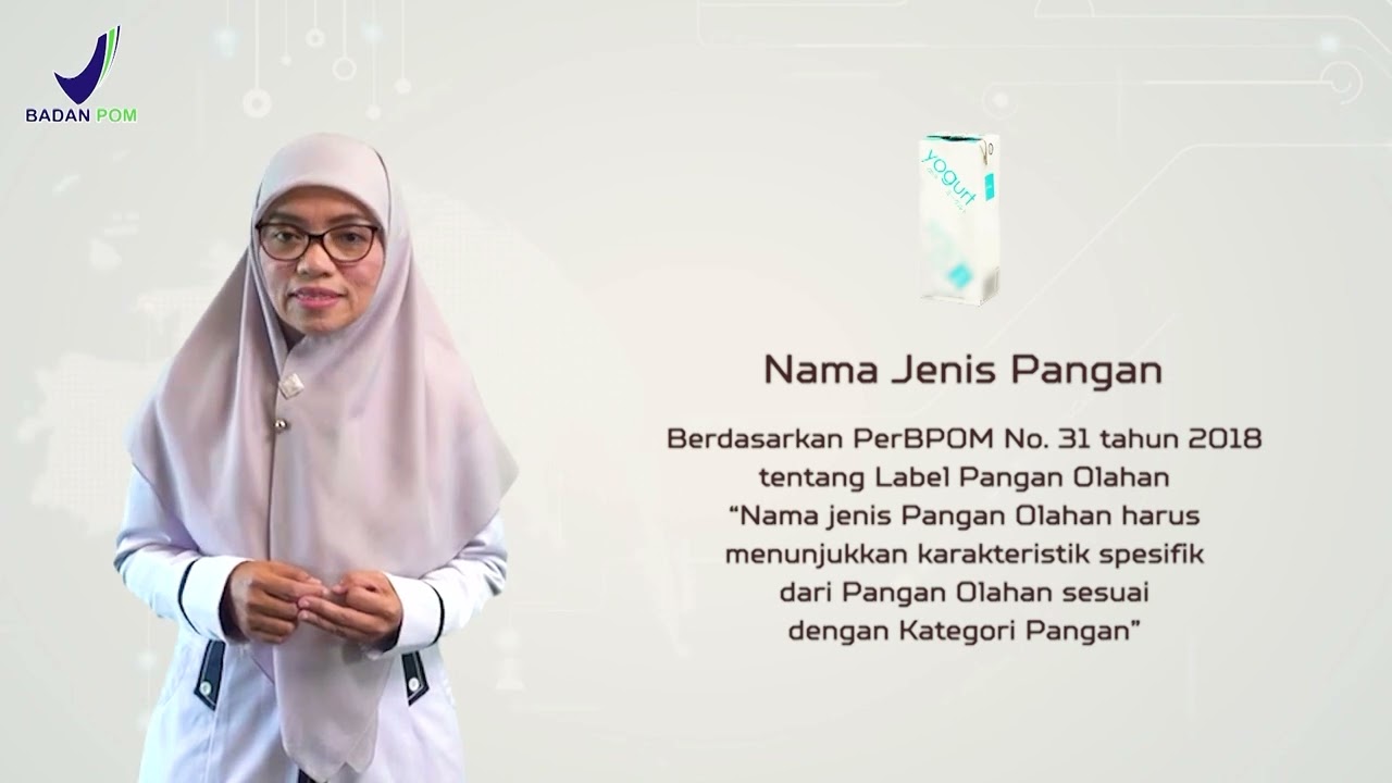 e-Learning 4: Penentuan Kategori Pangan - YouTube