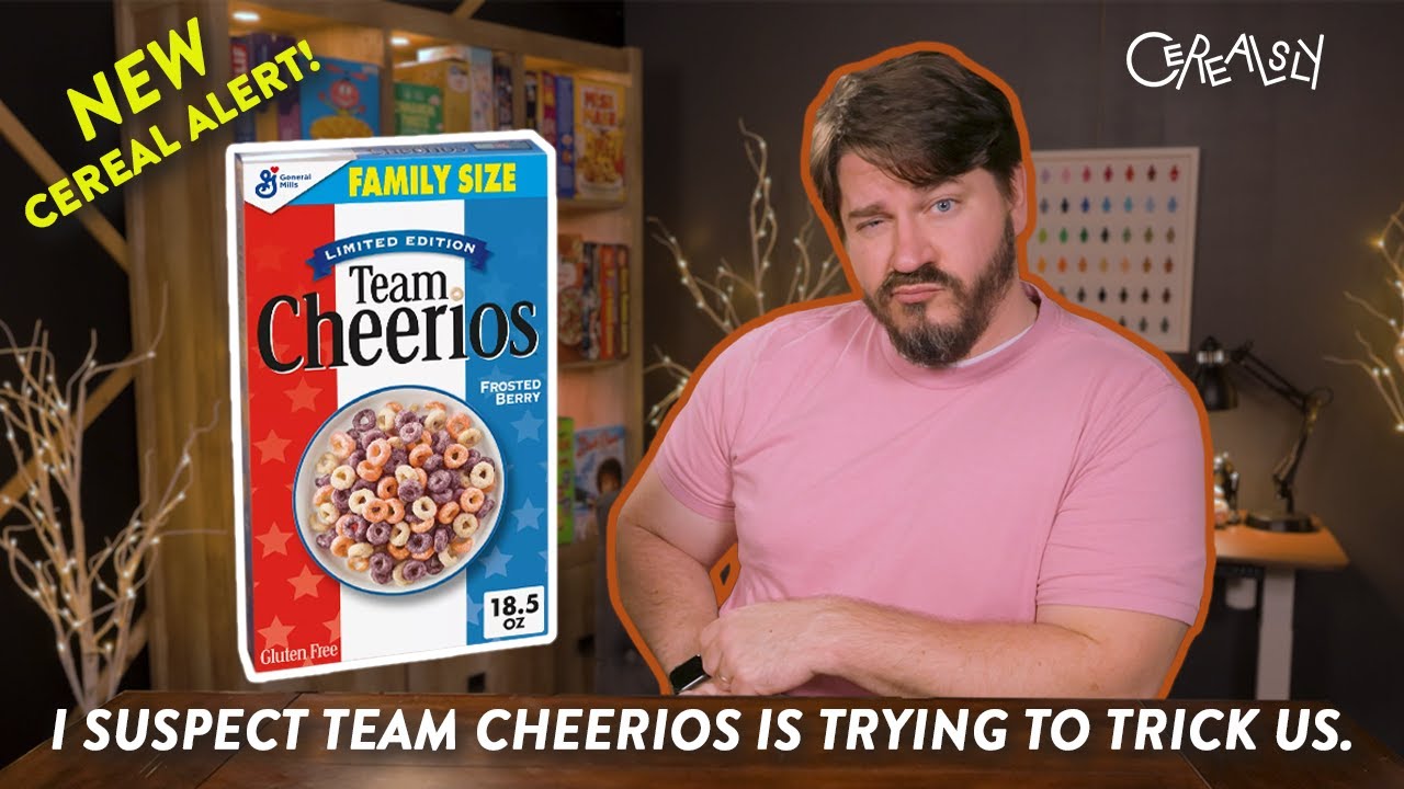 NEW Team Cheerios review - AMERICA'S cereal! #cereal #review #cheerios ...