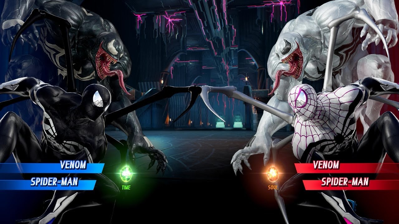 Venom & Iron Spider-man VS White Venom & Iron Spider-man - Marvel vs ...