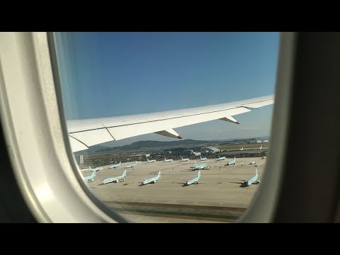 Take off Boeing 787 || window view || Excellent view #takeoff - YouTube