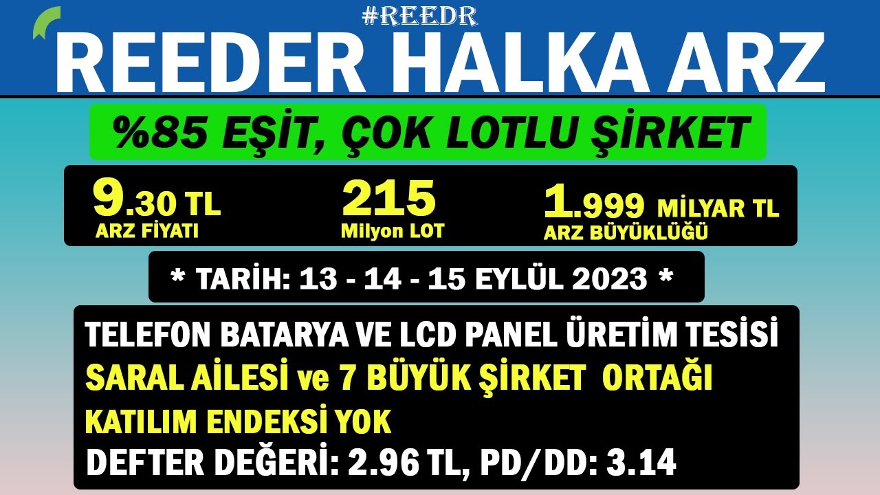 #REEDR REEDER HALKA ARZ "BABY VESTEL Mİ?" - YouTube