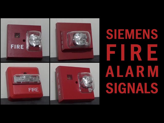 Siemens Fire Alarm Strobes Siemens U S17S W Sync Strobe (White) Fire