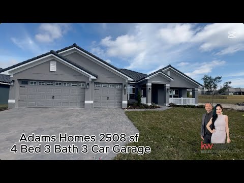Available Adams Home 2508 Floor Plan 4 bed 3 bath 3 Car Garage Central ...