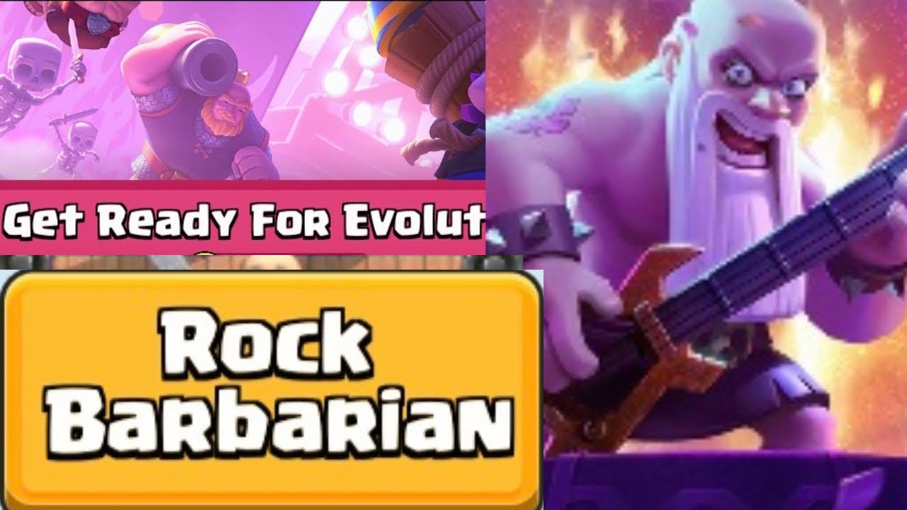 Rock Barbarian Challenge #clashroyale - YouTube