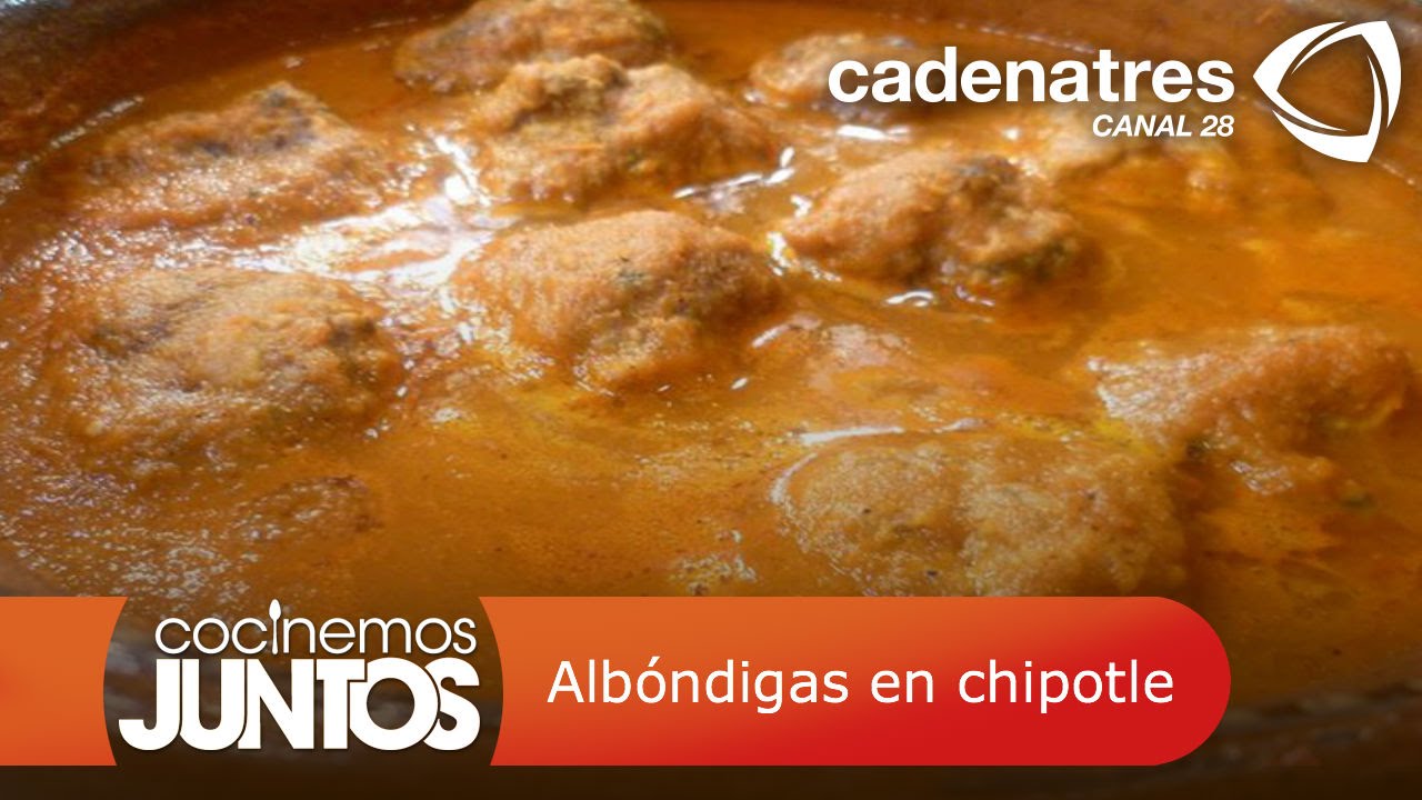 Albóndigas en chipotle - YouTube