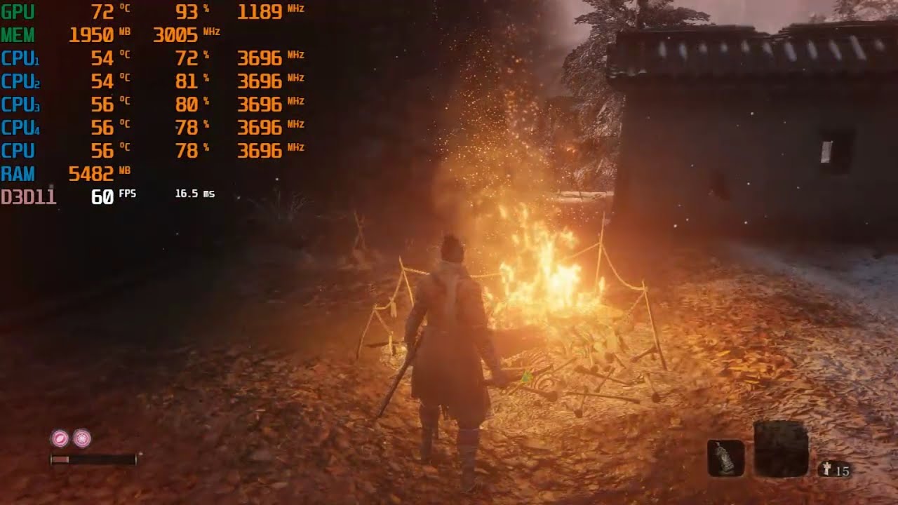 Sekiro: Shadows Die Twice | GTX 760 | Pentium G5400 | 1080p and 720p ...