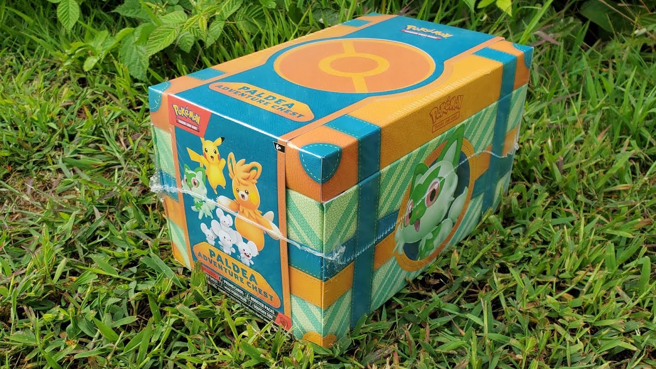 Pokemon Paldea Adventure Chest Unboxing! - YouTube