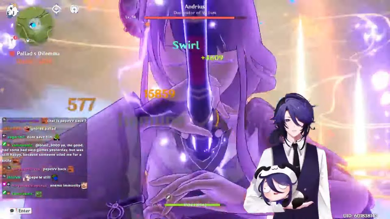 RAIDEN SHOGUN AGAINST WEEKLY BOSS - YouTube