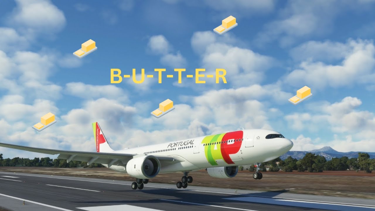 B-U-T-T-E-R A330neo Butter Machine #swiss001landing - YouTube