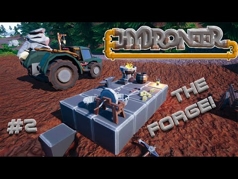 BUILDING THE FORGE!! - Hydroneer - Mine, Build, Profit! - #2 - YouTube
