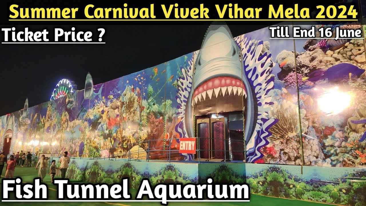 Summer Carnival Mela Vivek Vihar 2024 | D.D.A Ground Vivek Vihar Mela ...