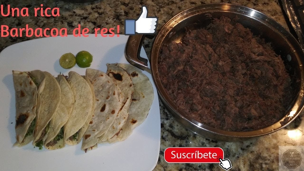 Facil Barbacoa de lengua y cachete de res en olla de cocion lenta ...