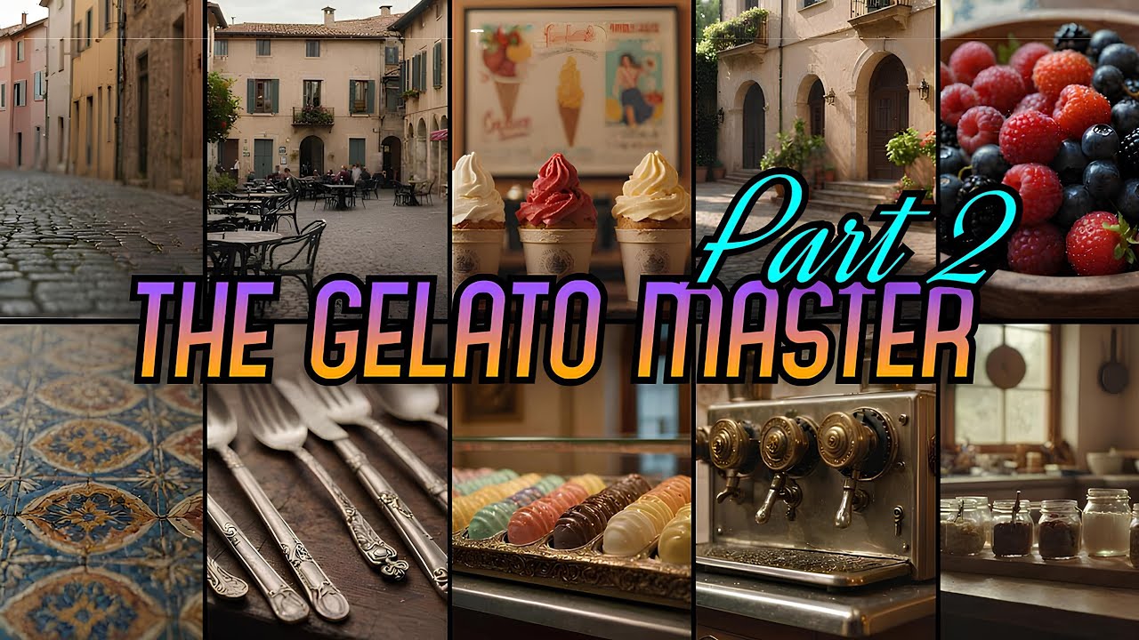 The Gelato Master - Part 2: a Delicious Recipe. #ice-cream #gelato # ...