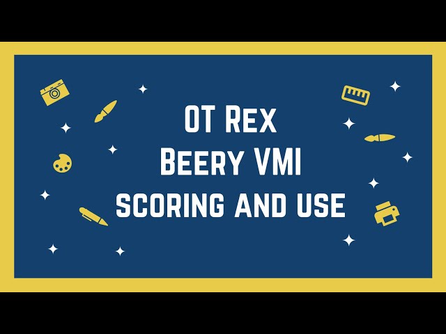 Developmental Test Of Visual Motor Integration Scoring Sheet ...