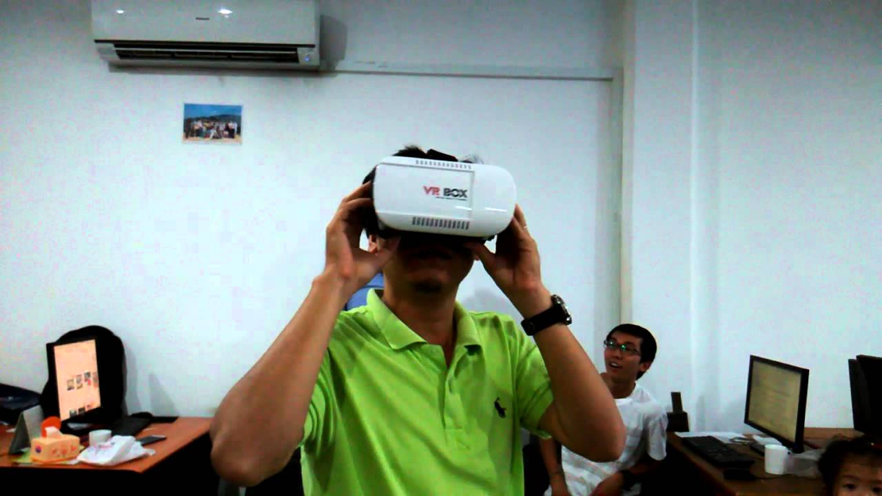 VR Box Test - 360 degree Video & Game - YouTube