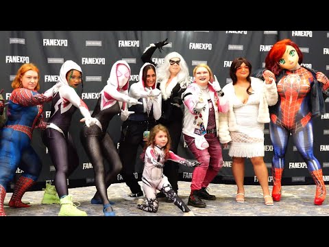 Spider-Man: SPIDER-VERSE Takes Comic Con Invasion!! Ft. Fan Expo ...