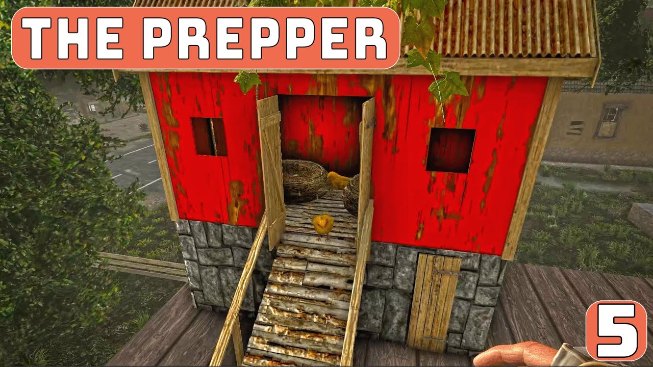 The Prepper Day 5: THE BIRDS AND THE BEES - 7 Days To Die 1.0 - YouTube
