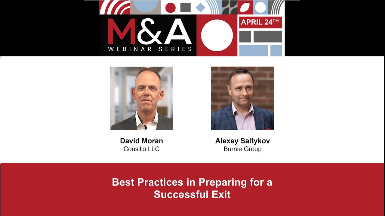 M&A Best Practices: Preparing for a Successful Exit - YouTube