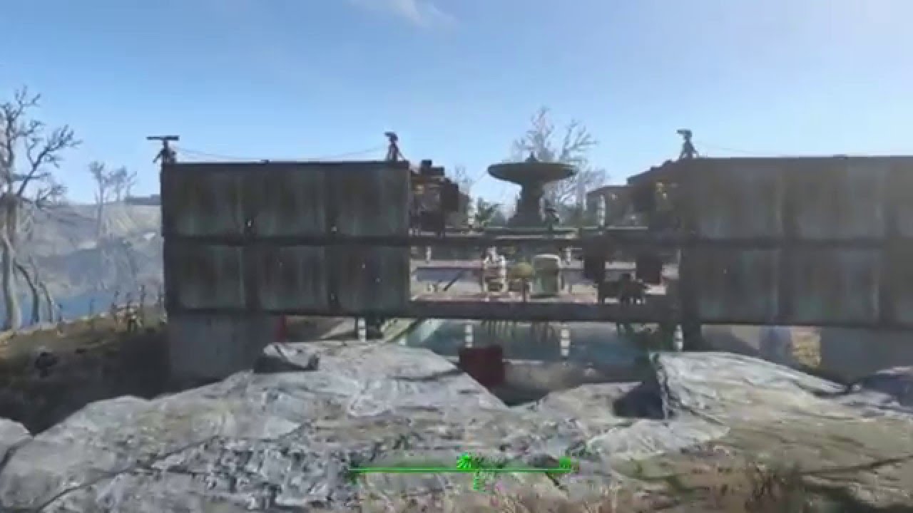 fallout 4 settlement big slog - YouTube