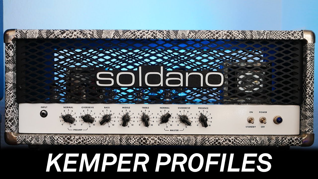 Soldano Hot Rod 50+ Kemper Profiles - YouTube