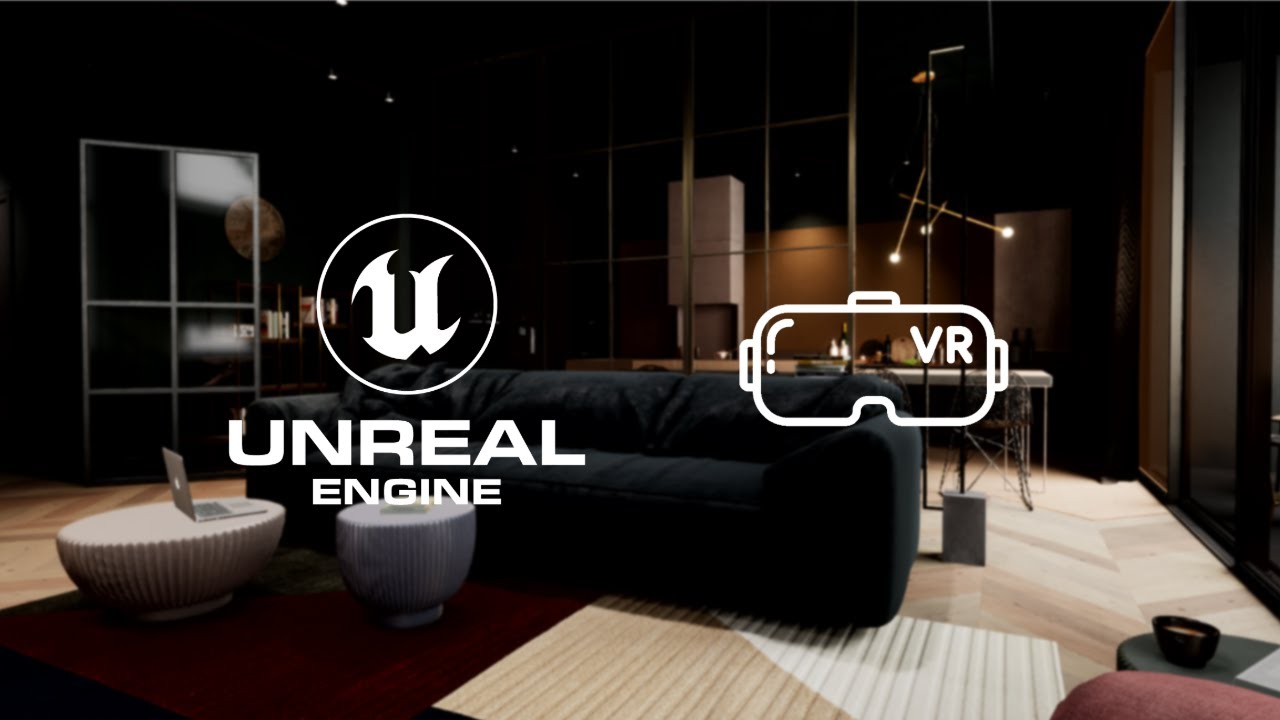 Unreal Engine 5 Virtual Reality Apartment Walkthrough - YouTube