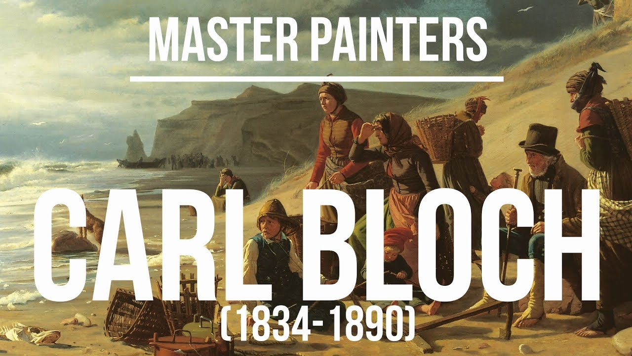 Carl Heinrich Bloch (1834-1890) A collection of paintings 4K Ultra HD ...