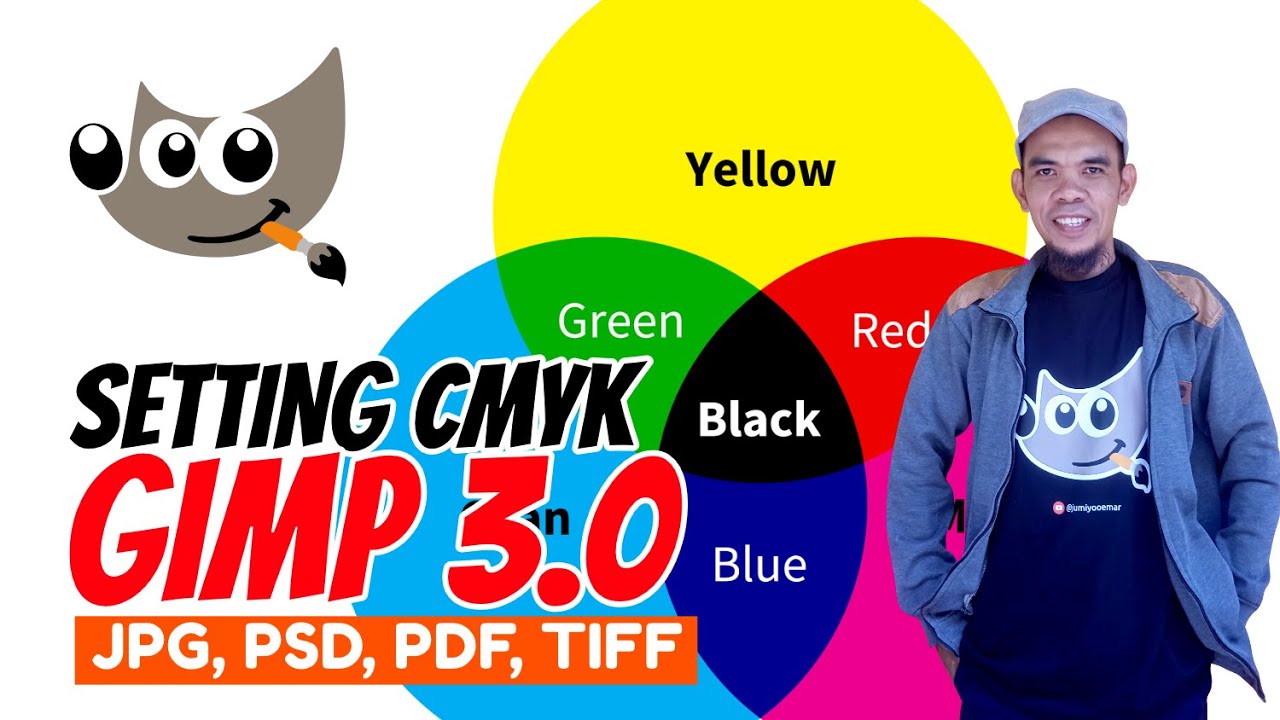SETING CMYK GIMP 3.0 - YouTube