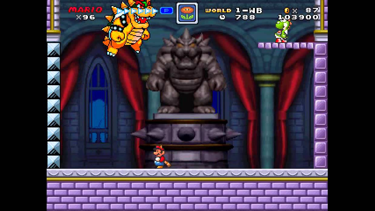 Super Mario Fusion Revival: Updated Bowser World Boss.. - YouTube