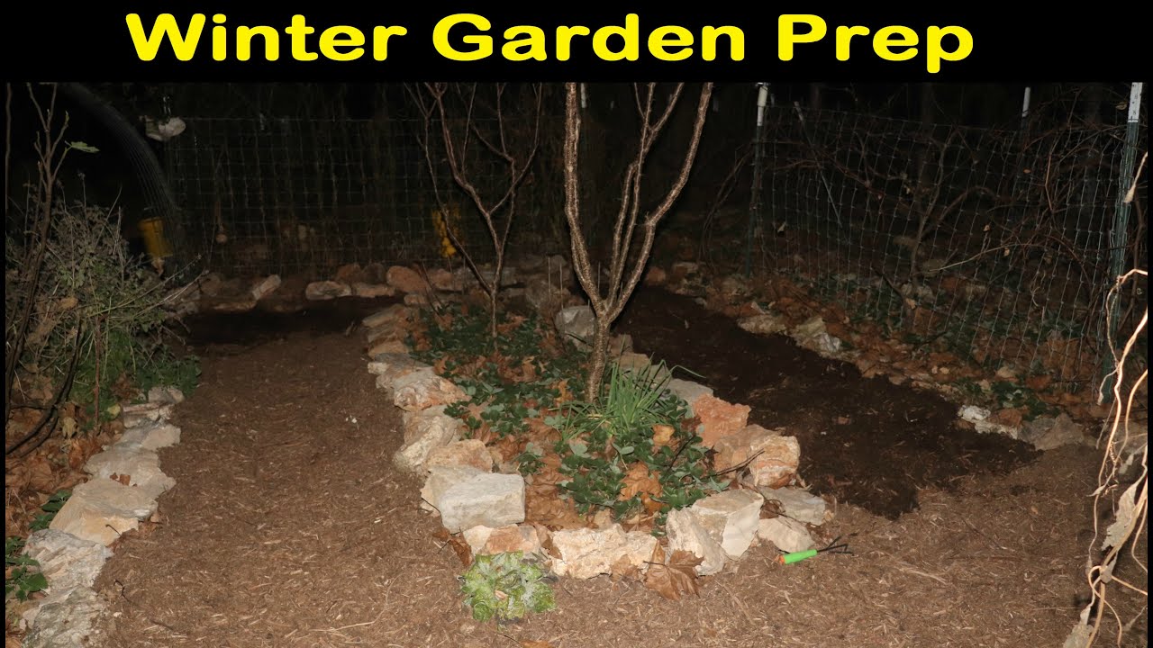 WINTER GARDEN PREP - YouTube