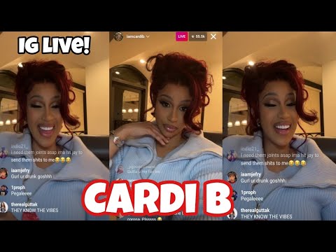 CARDI B (IamcardiB) INSTAGRAM LIVE